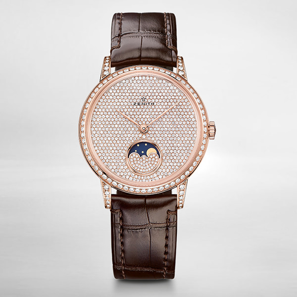 LADY MOONPHASE - 36.00 - orologi zenith linea elite - rivenditori ...